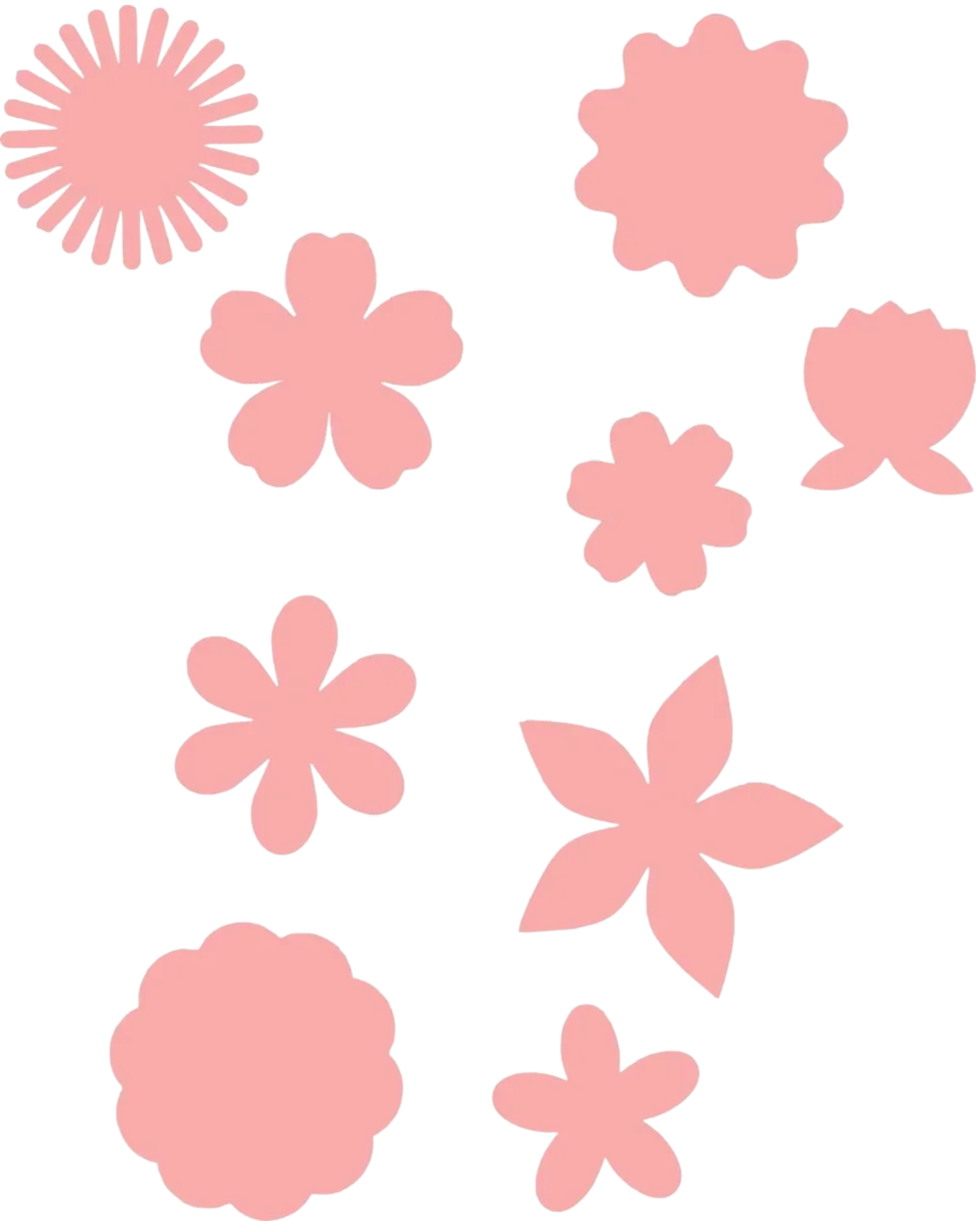 Flower Cut Outs – Oregon Wood Products